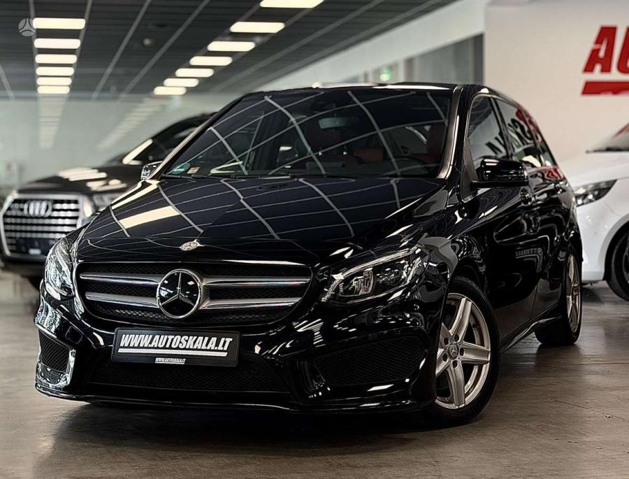 Black Mercedes-Benz B 220 2015 in Klaipeda, with an engine capacity of 2.20 L and mileage of 207 thousand km for 11500 €, photo 18 on AUTOMOTO.COM.LV