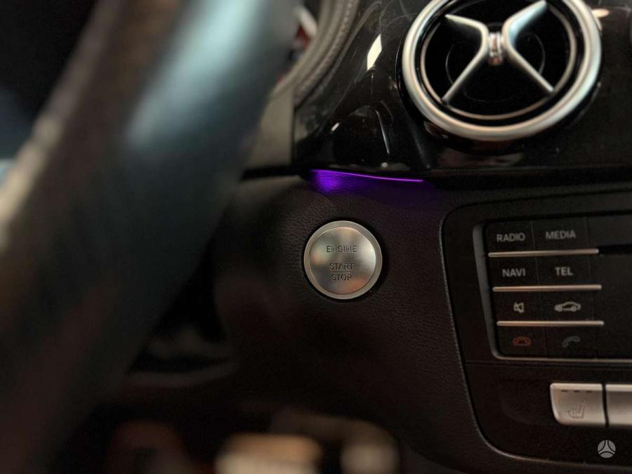 Black Mercedes-Benz B 220 2015 in Klaipeda, with an engine capacity of 2.20 L and mileage of 207 thousand km for 11500 €, photo 21 on AUTOMOTO.COM.LV