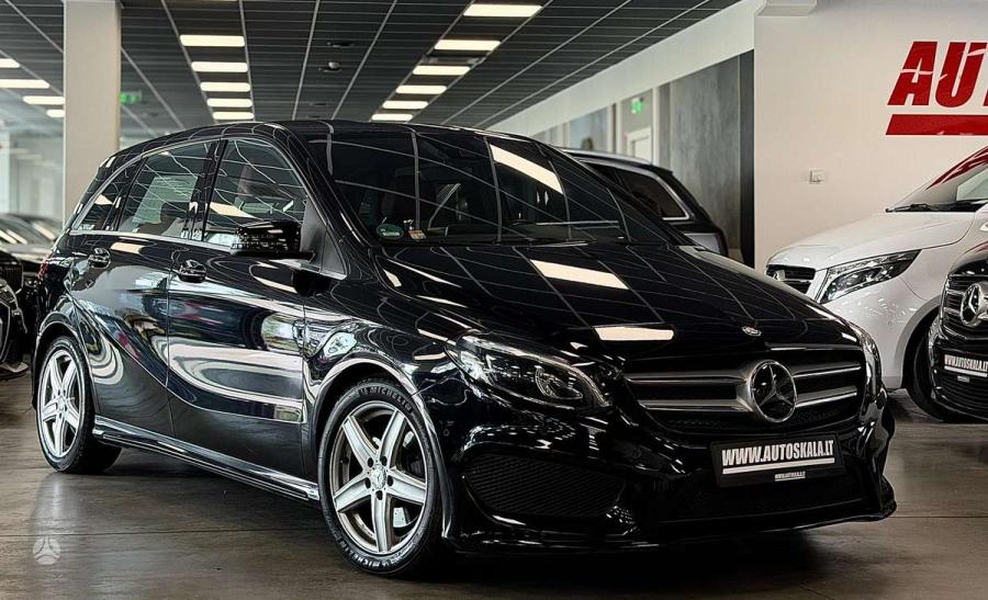 Black Mercedes-Benz B 220 2015 in Klaipeda, with an engine capacity of 2.20 L and mileage of 207 thousand km for 11500 €, photo 22 on AUTOMOTO.COM.LV
