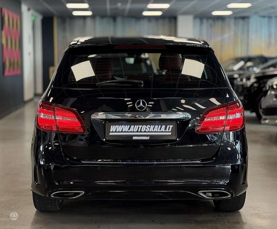 Black Mercedes-Benz B 220 2015 in Klaipeda, with an engine capacity of 2.20 L and mileage of 207 thousand km for 11500 €, photo 26 on AUTOMOTO.COM.LV
