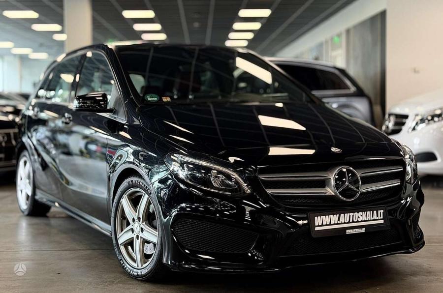 Black Mercedes-Benz B 220 2015 in Klaipeda, with an engine capacity of 2.20 L and mileage of 207 thousand km for 11500 €, photo 30 on AUTOMOTO.COM.LV