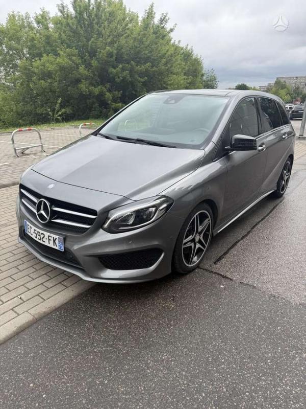 Brūns Mercedes-Benz B 220 2016 Viļņa, ar dzinēja tilpumu 2.14 L un nobraukumu 160 tūkst. km par 11450 €, foto 1 vietnē AUTOMOTO.COM.LV