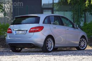 Grey Mercedes-Benz B 220 2014 in Riga, with an engine capacity of 2.10 L and mileage of 162 thousand km for 8390 €, photo 9 on AUTOMOTO.COM.LV