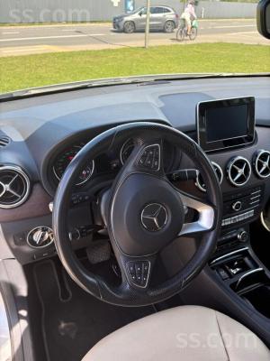 Grey Mercedes-Benz B 220 2015 in Riga, with an engine capacity of 2.00 L and mileage of 86 thousand km for 14600 €, photo 7 on AUTOMOTO.COM.LV