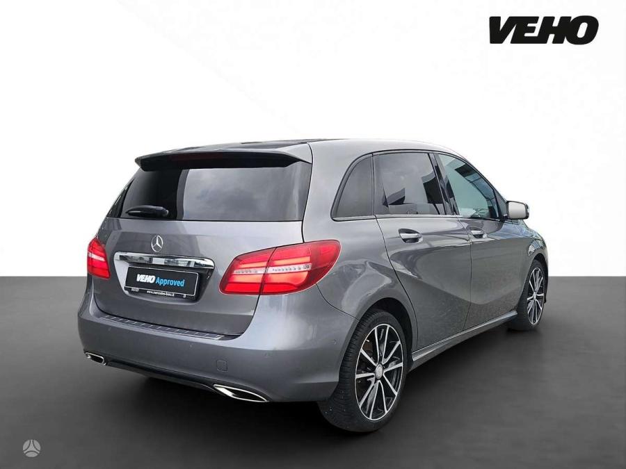 Grey Mercedes-Benz B 220 2017 in Klaipeda, with an engine capacity of 1.99 L and mileage of 96 thousand km for 14000 €, photo 6 on AUTOMOTO.COM.LV