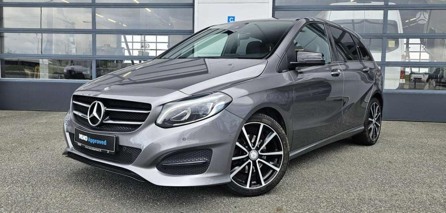 Grey Mercedes-Benz B 220 2017 in Klaipeda, with an engine capacity of 1.99 L and mileage of 96 thousand km for 14000 €, photo 10 on AUTOMOTO.COM.LV
