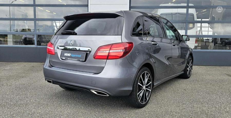 Grey Mercedes-Benz B 220 2017 in Klaipeda, with an engine capacity of 1.99 L and mileage of 96 thousand km for 14000 €, photo 12 on AUTOMOTO.COM.LV