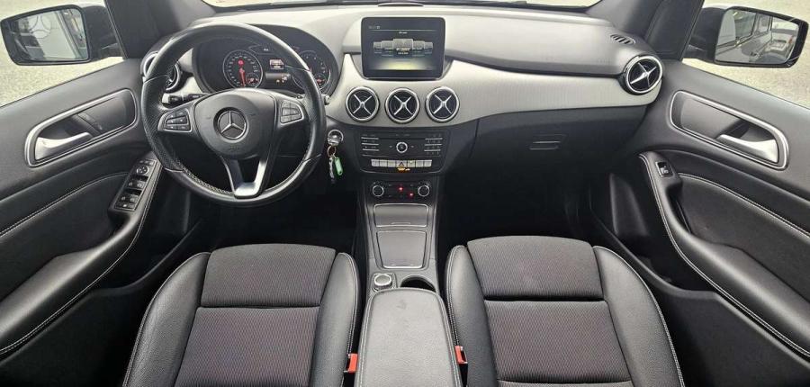 Grey Mercedes-Benz B 220 2017 in Klaipeda, with an engine capacity of 1.99 L and mileage of 96 thousand km for 14000 €, photo 19 on AUTOMOTO.COM.LV