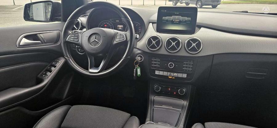Grey Mercedes-Benz B 220 2017 in Klaipeda, with an engine capacity of 1.99 L and mileage of 96 thousand km for 14000 €, photo 20 on AUTOMOTO.COM.LV