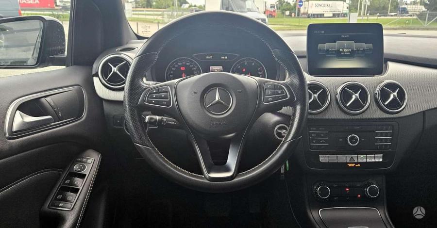 Grey Mercedes-Benz B 220 2017 in Klaipeda, with an engine capacity of 1.99 L and mileage of 96 thousand km for 14000 €, photo 21 on AUTOMOTO.COM.LV
