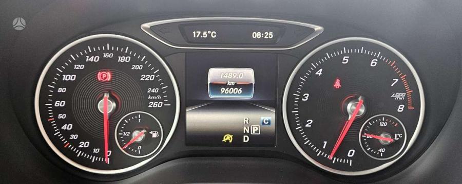 Grey Mercedes-Benz B 220 2017 in Klaipeda, with an engine capacity of 1.99 L and mileage of 96 thousand km for 14000 €, photo 31 on AUTOMOTO.COM.LV