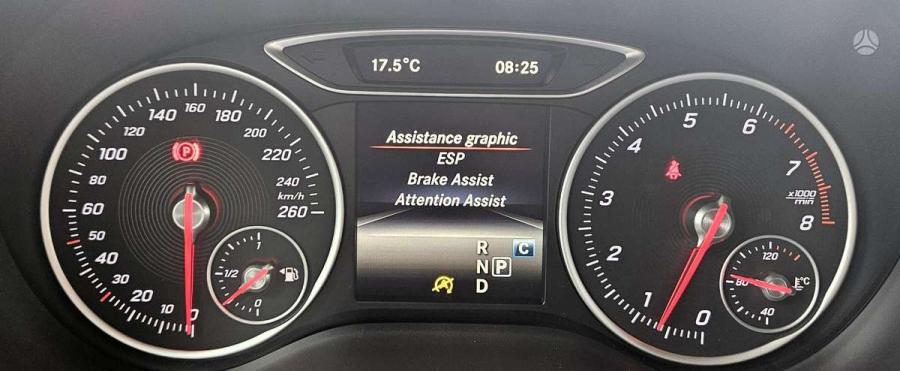 Grey Mercedes-Benz B 220 2017 in Klaipeda, with an engine capacity of 1.99 L and mileage of 96 thousand km for 14000 €, photo 32 on AUTOMOTO.COM.LV