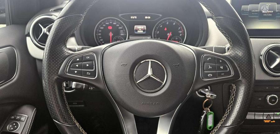 Grey Mercedes-Benz B 220 2017 in Klaipeda, with an engine capacity of 1.99 L and mileage of 96 thousand km for 14000 €, photo 34 on AUTOMOTO.COM.LV