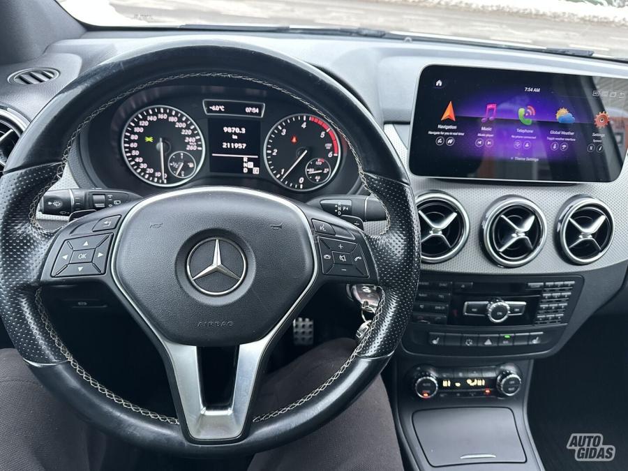 Mercedes-Benz B 220 2013 Pabradė, ar dzinēja tilpumu 2.10 L un nobraukumu 216 tūkst. km par 7350 €, foto 14 vietnē AUTOMOTO.COM.LV