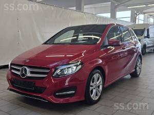Sarkans Mercedes-Benz B 220 2017 Rīga, ar dzinēja tilpumu 2.10 L un nobraukumu 239 tūkst. km par 10990 €, foto  vietnē AUTOMOTO.COM.LV