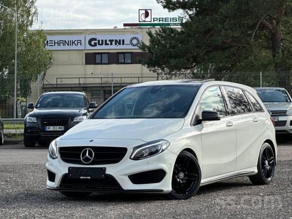 White Mercedes-Benz B 220 2015 in Riga, with an engine capacity of 2.00 L and mileage of 0 thousand km for 7650 €, photo 5 on AUTOMOTO.COM.LV