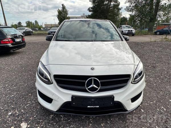 White Mercedes-Benz B 220 2015 in Riga, with an engine capacity of 2.00 L and mileage of 0 thousand km for 7650 €, photo 8 on AUTOMOTO.COM.LV