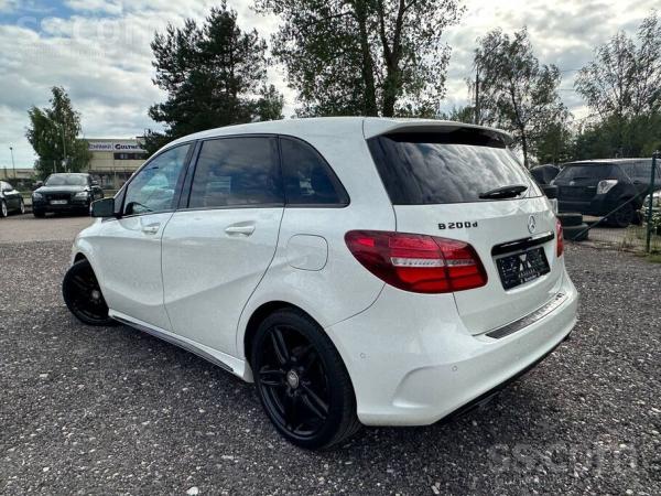 White Mercedes-Benz B 220 2015 in Riga, with an engine capacity of 2.00 L and mileage of 0 thousand km for 7650 €, photo 9 on AUTOMOTO.COM.LV