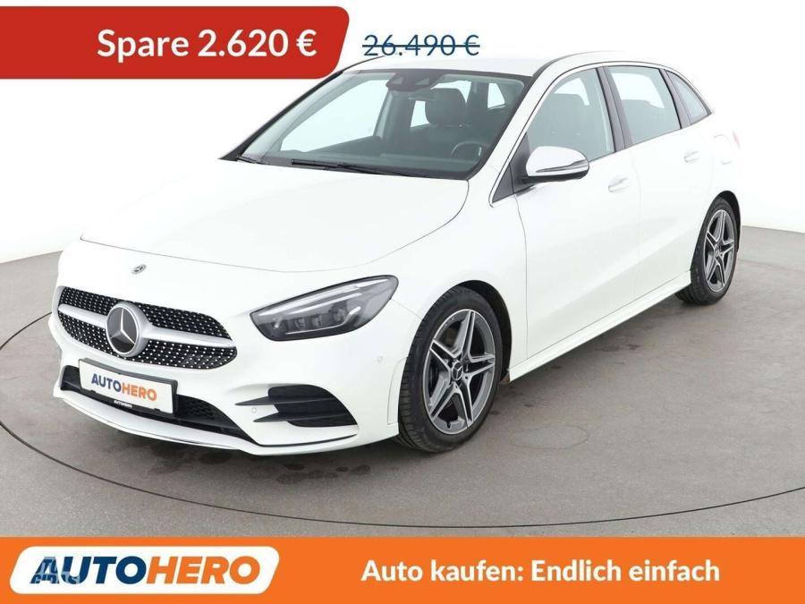 Balts Mercedes-Benz B 220 2019 Kauņa, ar dzinēja tilpumu 2.00 L un nobraukumu 78 tūkst. km par 26386 €, foto 1 vietnē AUTOMOTO.COM.LV