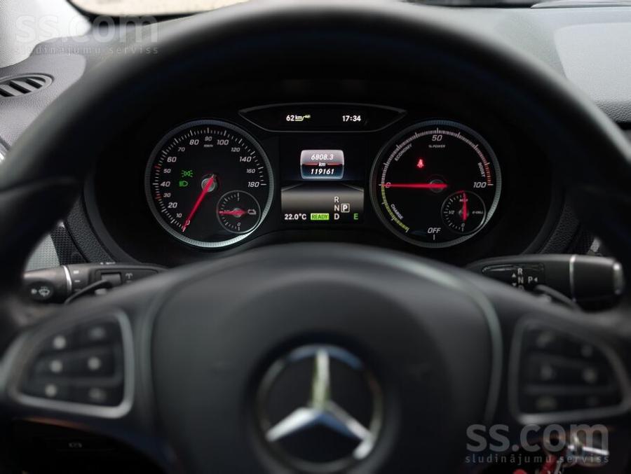 Melns Mercedes-Benz b-250 2016 Jūrmala, ar dzinēja tilpumu 0.00 L un nobraukumu 119 tūkst. km par 7990 €, foto 13 vietnē AUTOMOTO.COM.LV