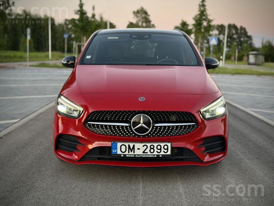 Sarkans Mercedes-Benz b-250 2019 Jelgava, ar dzinēja tilpumu 2.00 L un nobraukumu 81 tūkst. km par 23900 €, foto 4 vietnē AUTOMOTO.COM.LV
