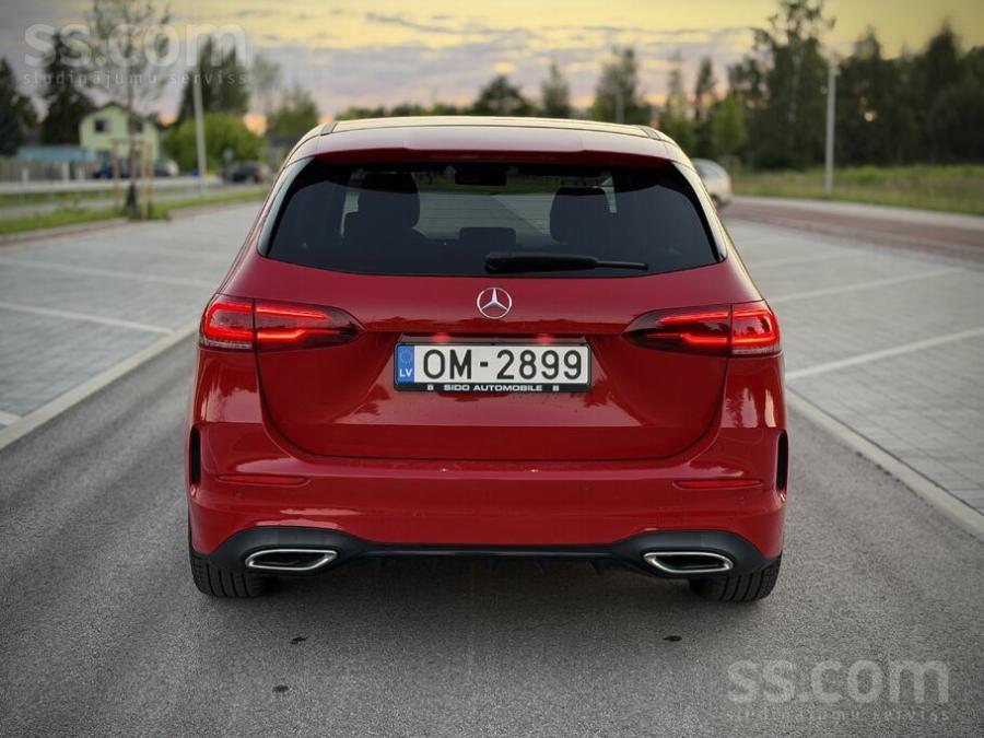 Sarkans Mercedes-Benz b-250 2019 Jelgava, ar dzinēja tilpumu 2.00 L un nobraukumu 81 tūkst. km par 23900 €, foto 8 vietnē AUTOMOTO.COM.LV