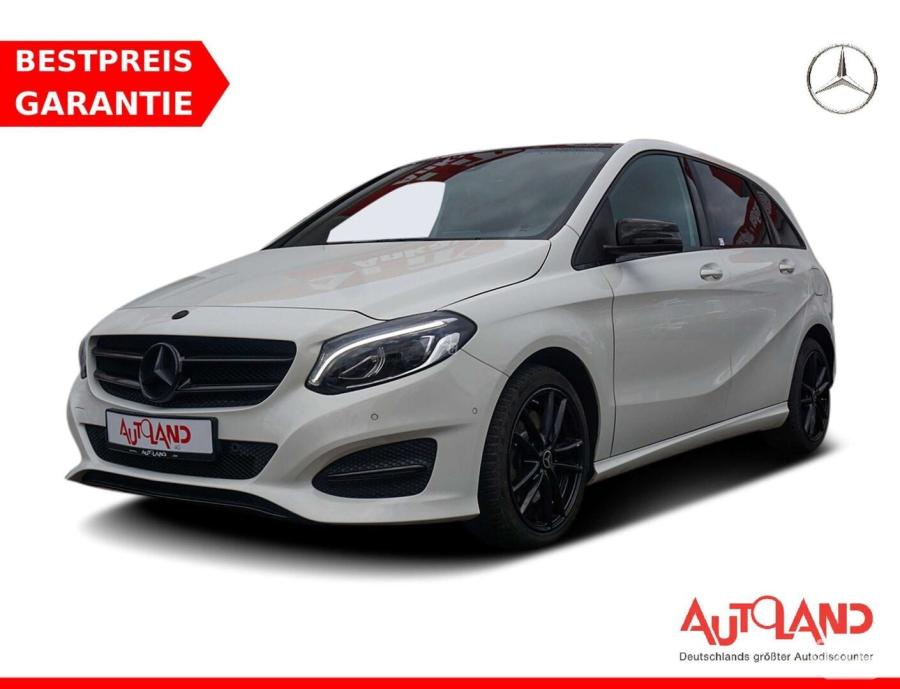 White Mercedes-Benz b-250 2018 in Kaunas, with an engine capacity of 2.00 L and mileage of 72 thousand km for 24450 €, photo 1 on AUTOMOTO.COM.LV