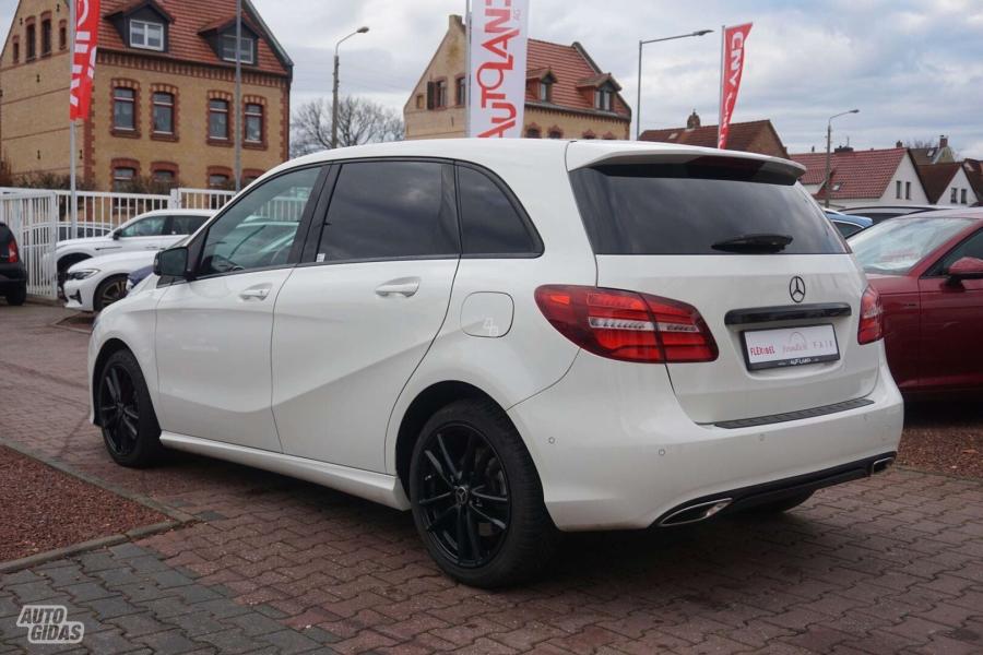 White Mercedes-Benz b-250 2018 in Kaunas, with an engine capacity of 2.00 L and mileage of 72 thousand km for 24450 €, photo 3 on AUTOMOTO.COM.LV