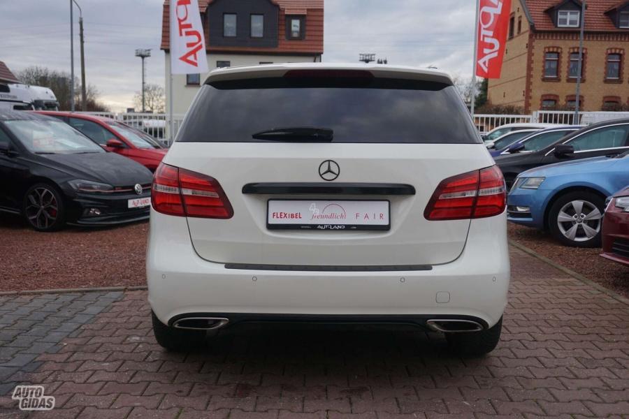 White Mercedes-Benz b-250 2018 in Kaunas, with an engine capacity of 2.00 L and mileage of 72 thousand km for 24450 €, photo 4 on AUTOMOTO.COM.LV