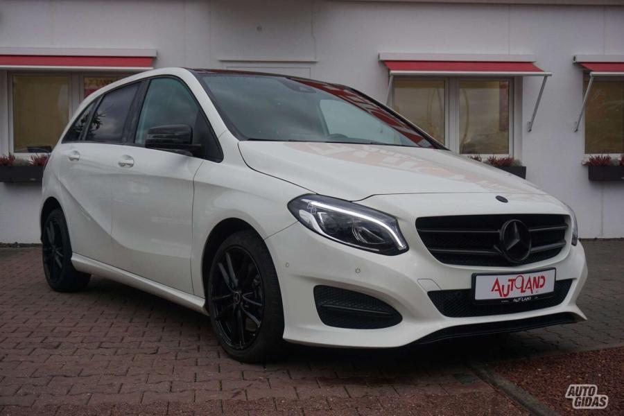 White Mercedes-Benz b-250 2018 in Kaunas, with an engine capacity of 2.00 L and mileage of 72 thousand km for 24450 €, photo 6 on AUTOMOTO.COM.LV
