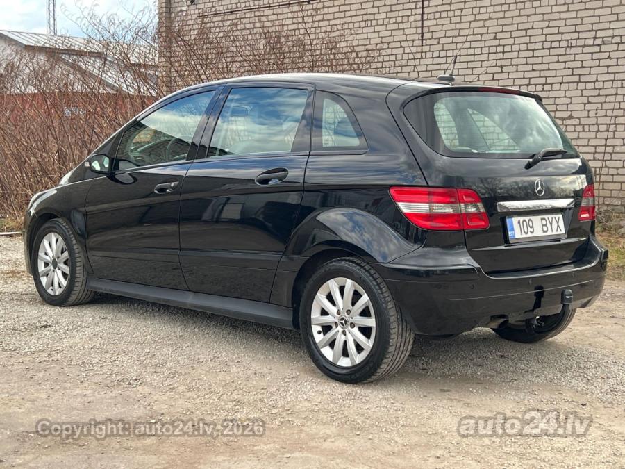 Black Mercedes-Benz B-Class 2007 in Narva, with an engine capacity of 2.00 L and mileage of 312 thousand km for 2499 €, photo 9 on AUTOMOTO.COM.LV