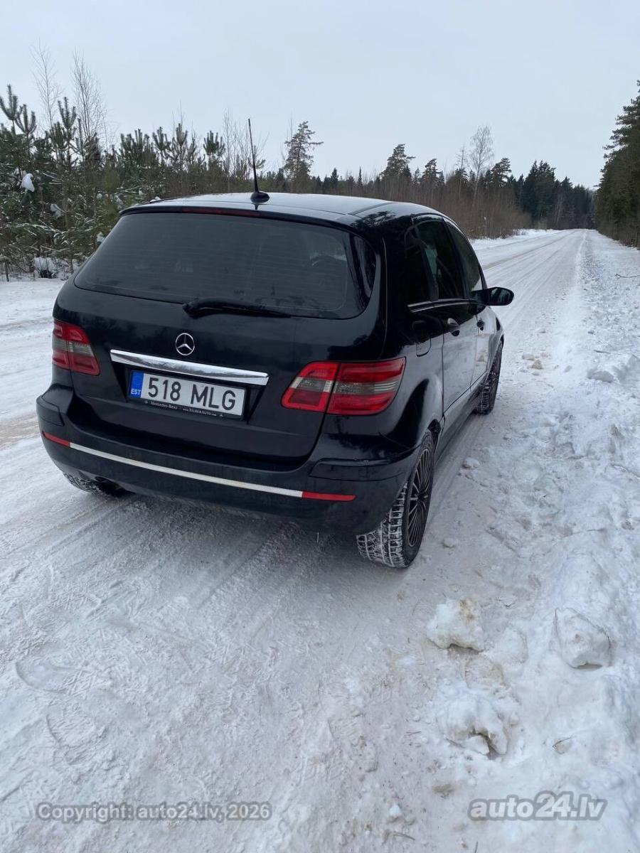 Black Mercedes-Benz B-Class 2008 in Tallinn, with an engine capacity of 2.00 L and mileage of 0 thousand km for 3600 €, photo 4 on AUTOMOTO.COM.LV