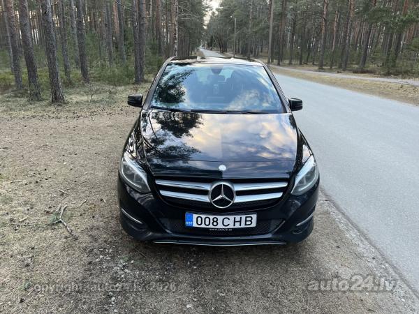 Black Mercedes-Benz B-Class 2016 in Tallinn, with an engine capacity of 1.50 L and mileage of 220 thousand km for 9500 €, photo 1 on AUTOMOTO.COM.LV