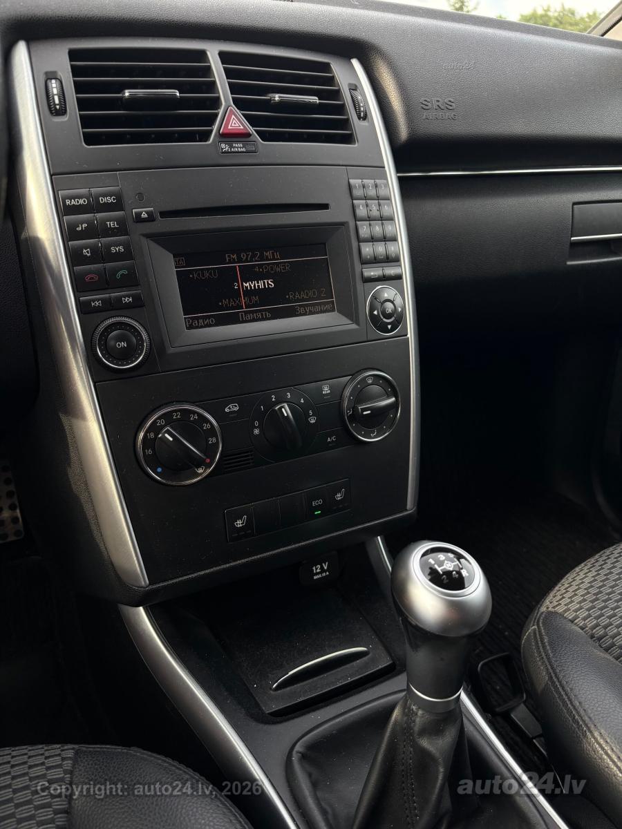 Grey Mercedes-Benz B-Class 2009 in Tartu, with an engine capacity of 1.70 L and mileage of 239 thousand km for 3890 €, photo 9 on AUTOMOTO.COM.LV