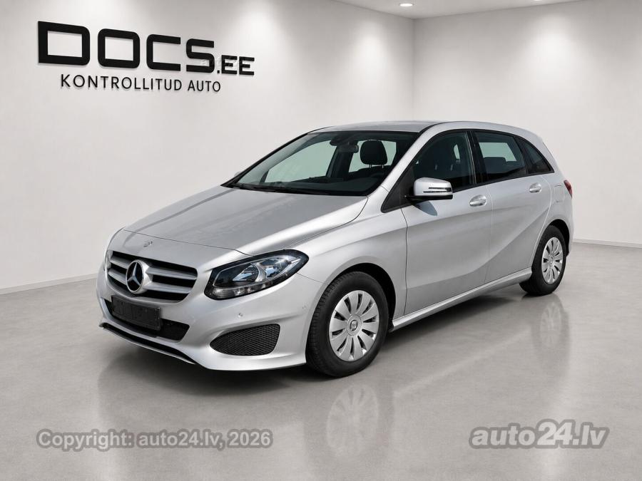 Grey Mercedes-Benz B-Class 2016 in Tallinn, with an engine capacity of 1.50 L and mileage of 140 thousand km for 9900 €, photo 1 on AUTOMOTO.COM.LV