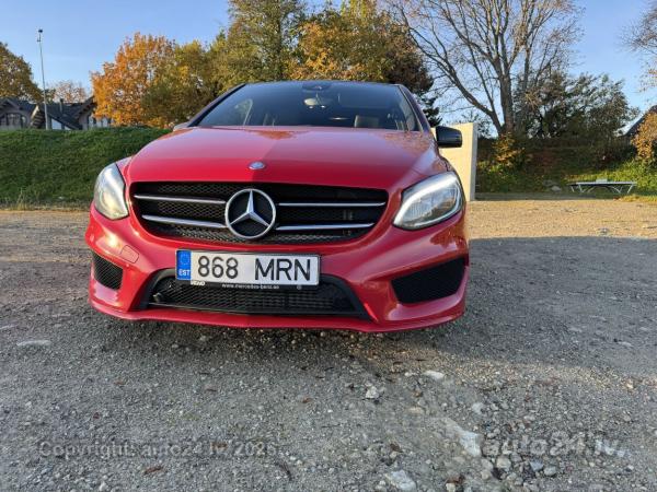 Red Mercedes-Benz B-Class 2017 in Tallinn, with an engine capacity of 2.10 L and mileage of 136 thousand km for 15300 €, photo 1 on AUTOMOTO.COM.LV