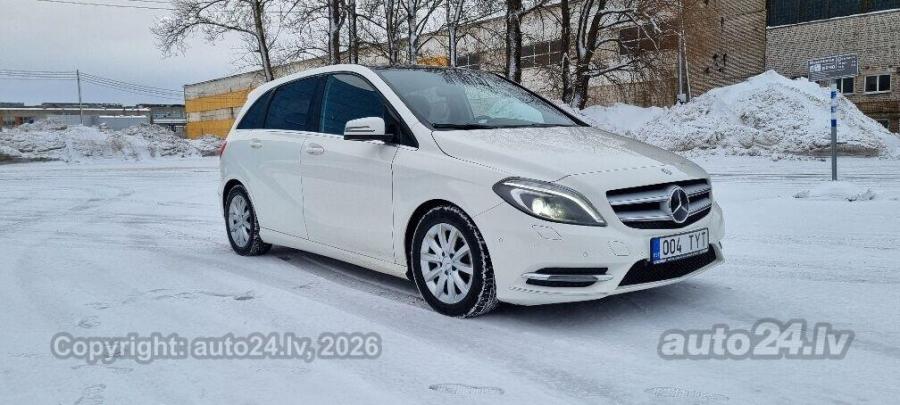 White Mercedes-Benz B-Class 2013 in Tallinn, with an engine capacity of 1.80 L and mileage of 173 thousand km for 9900 €, photo 2 on AUTOMOTO.COM.LV