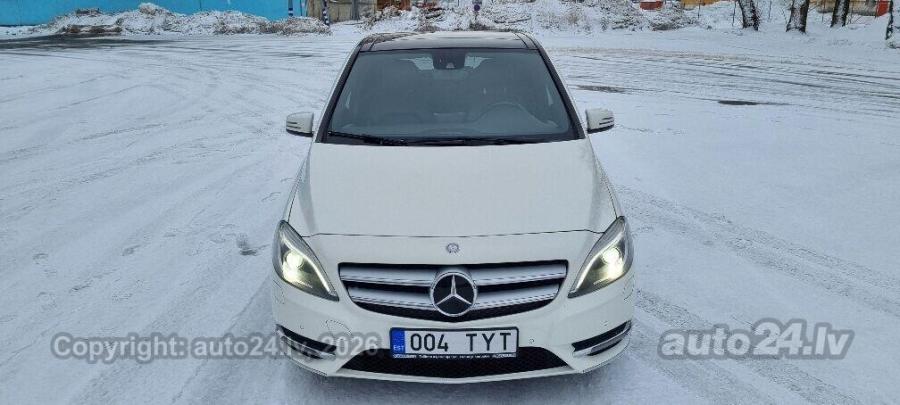 White Mercedes-Benz B-Class 2013 in Tallinn, with an engine capacity of 1.80 L and mileage of 173 thousand km for 9900 €, photo 6 on AUTOMOTO.COM.LV