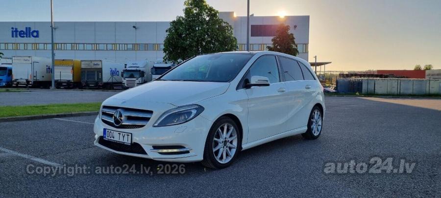 White Mercedes-Benz B-Class 2013 in Tallinn, with an engine capacity of 1.80 L and mileage of 173 thousand km for 9900 €, photo 8 on AUTOMOTO.COM.LV