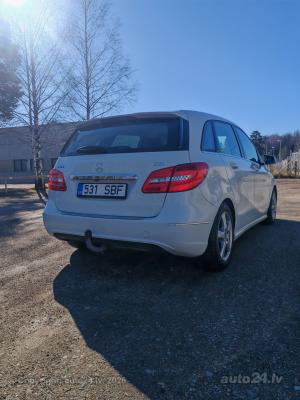 White Mercedes-Benz B-Class 2014 in Tartu, with an engine capacity of 1.50 L and mileage of 302 thousand km for 6399 €, photo 6 on AUTOMOTO.COM.LV