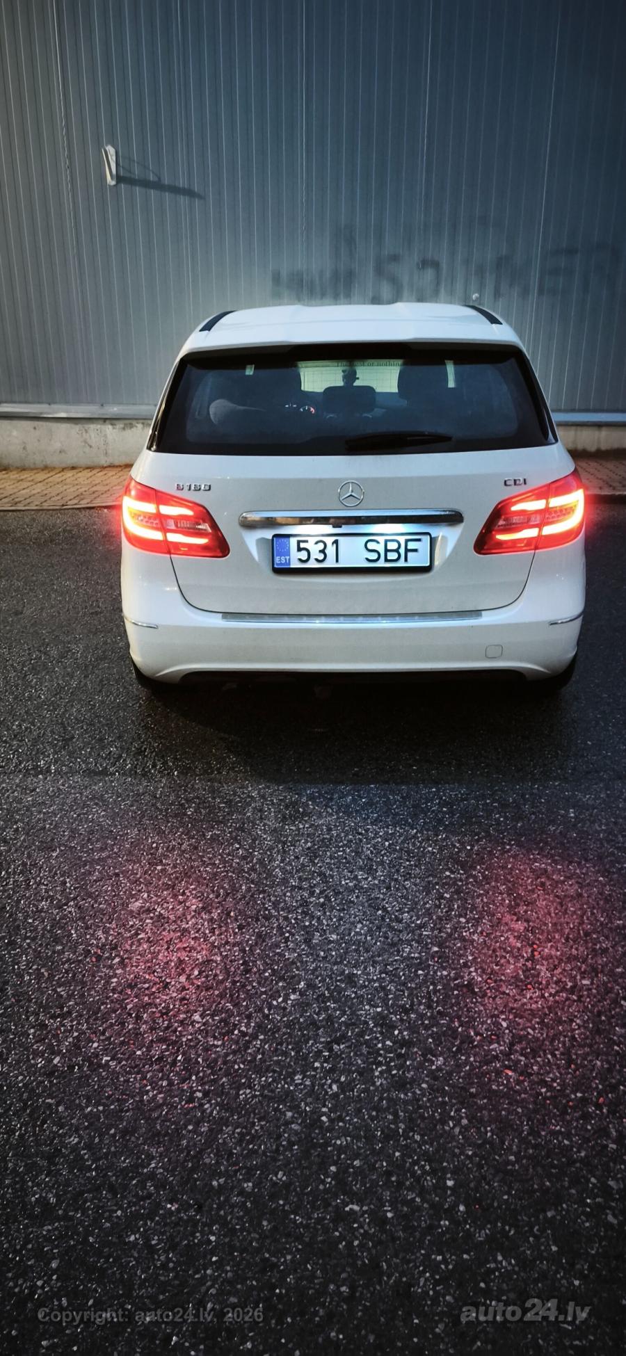 Balts Mercedes-Benz B-Class 2014 Tallina, ar dzinēja tilpumu 1.50 L un nobraukumu 312 tūkst. km par 6100 €, foto 15 vietnē AUTOMOTO.COM.LV