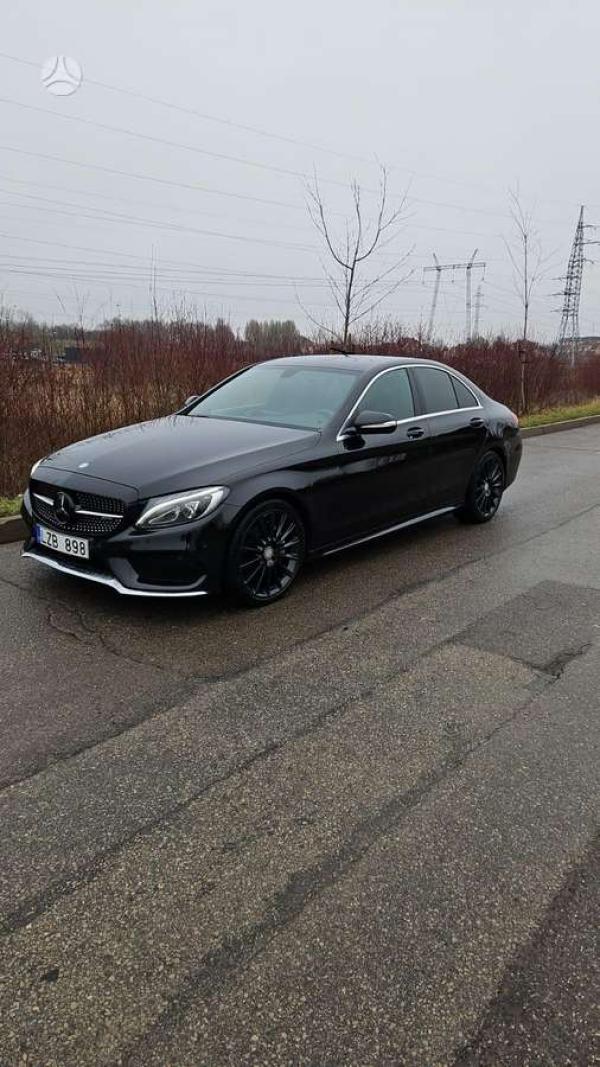 Black Mercedes-Benz c-160 2015 in Siauliai, with an engine capacity of 1.60 L and mileage of 305 thousand km for 6900 €, photo 1 on AUTOMOTO.COM.LV