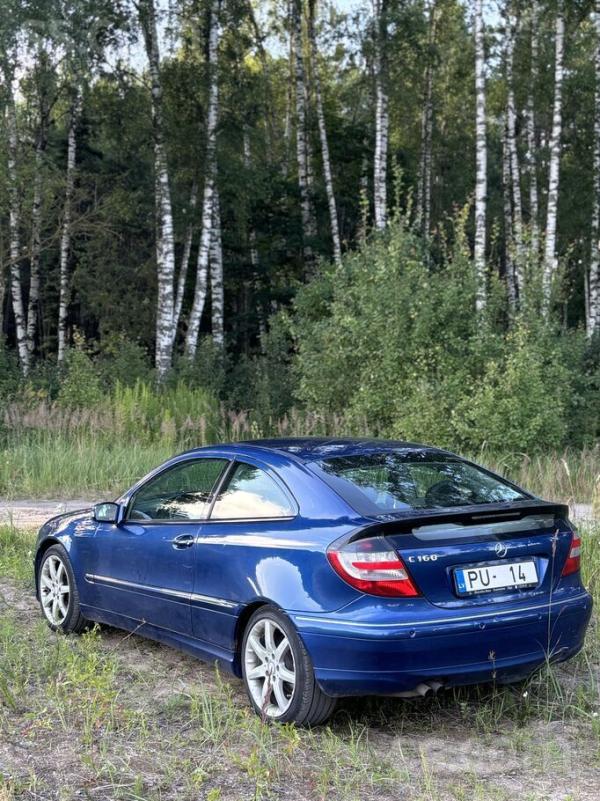 Мерседес Ц 160 2006 в Рига на AUTOMOTO.COM.LV Синий Мерседес Ц 160 2006 в Рига, объемом двигателя 1.80 л и пробегом 205 тыс. км за 1900 €, фото 5 на AUTOMOTO.COM.LV