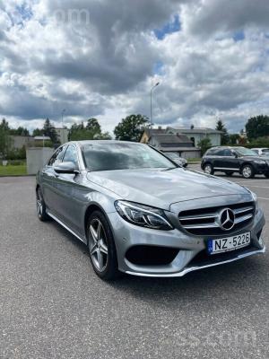 Grey Mercedes-Benz c-160 2015 in Riga, with an engine capacity of 1.60 L and mileage of 376 thousand km for 9800 €, photo  on AUTOMOTO.COM.LV