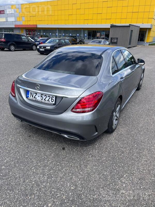 Pelēks Mercedes-Benz c-160 2015 Rīga, ar dzinēja tilpumu 1.60 L un nobraukumu 376 tūkst. km par 9800 €, foto 2 vietnē AUTOMOTO.COM.LV