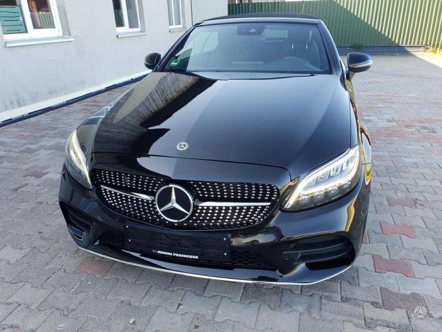 Black Mercedes-Benz C 180 2019 in Klaipeda, with an engine capacity of 1.60 L and mileage of 120 thousand km for 20150 €, photo 27 on AUTOMOTO.COM.LV