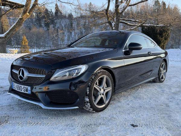 Melns Mercedes-Benz C 180 2016 Viļņa, ar dzinēja tilpumu 1.60 L un nobraukumu 329 tūkst. km par 14900 €, foto 1 vietnē AUTOMOTO.COM.LV