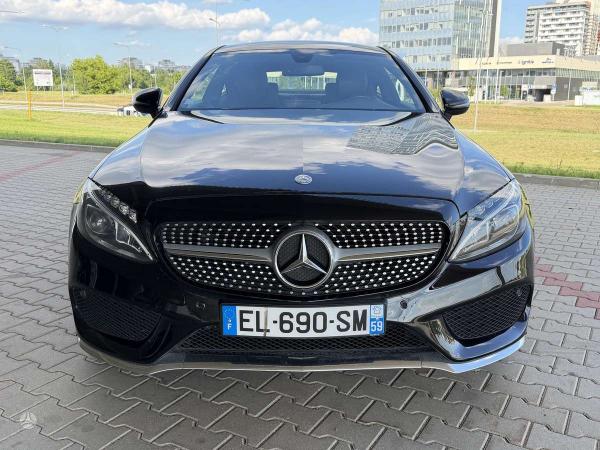 Melns Mercedes-Benz C 180 2016 Viļņa, ar dzinēja tilpumu 1.60 L un nobraukumu 332 tūkst. km par 12990 €, foto 2 vietnē AUTOMOTO.COM.LV