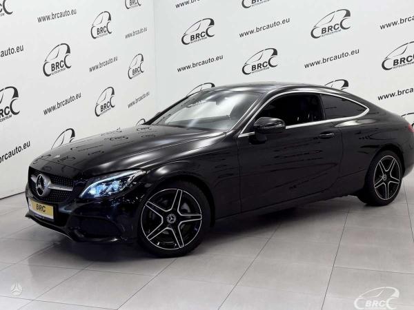 Melns Mercedes-Benz C 180 2017 Viļņa, ar dzinēja tilpumu 1.60 L un nobraukumu 94 tūkst. km par 16500 €, foto 1 vietnē AUTOMOTO.COM.LV