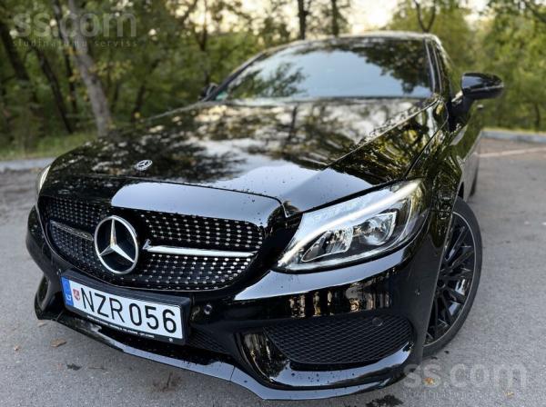 Melns Mercedes-Benz C 180 2017 Kauņa, ar dzinēja tilpumu 1.60 L un nobraukumu 120 tūkst. km par 21500 €, foto 1 vietnē AUTOMOTO.COM.LV